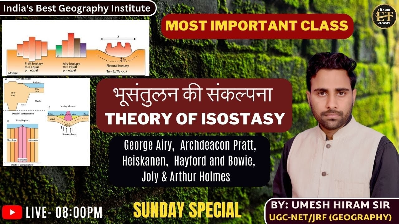 Theory of Isostasy | TGT/PGT/GIC-LT/LECT./UGC/NET/JRF/ASSI. PROF. & ALL ...