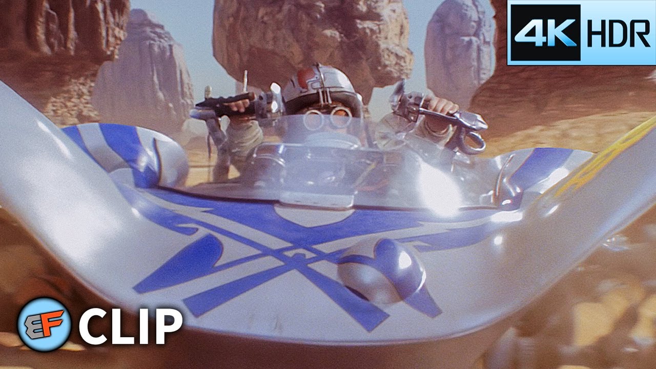 Boonta Eve Classic - Podrace Scene (Part 1) | Star Wars The Phantom ...