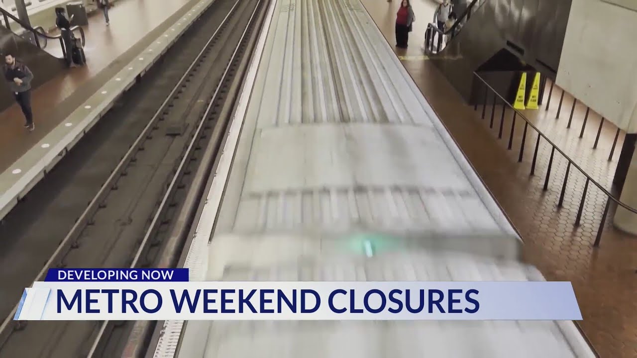 Metro making repair work this weekend - YouTube