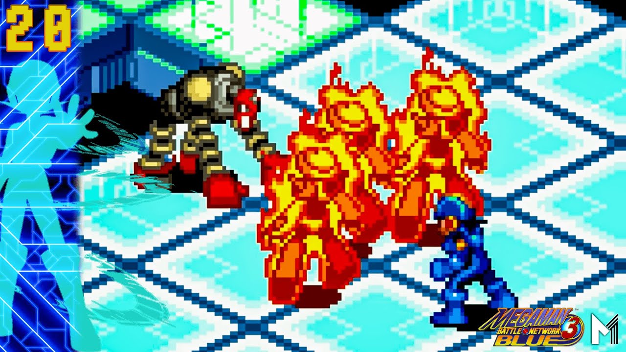 IGNITE FLAMMAN | MMBN3 100% 7 STARS | Mega Man Battle Network Legacy ...