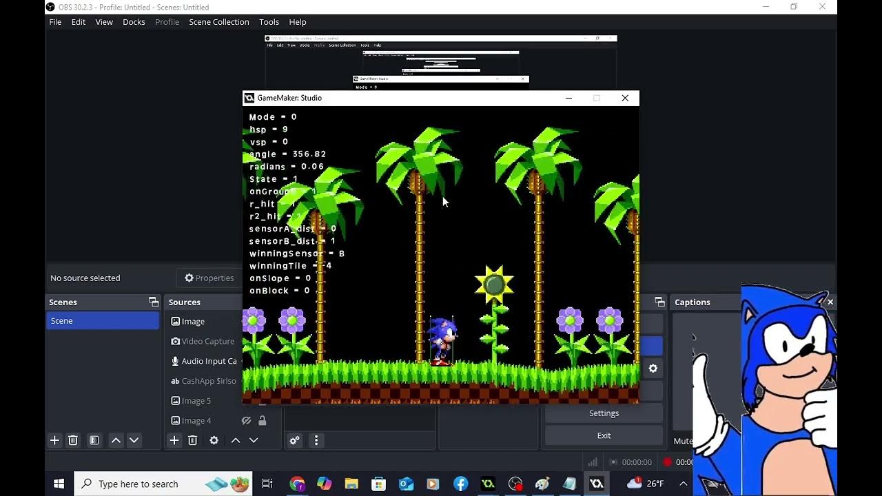 Sonic 2 Engine Gamemaker studio (Any Object Collision) - YouTube