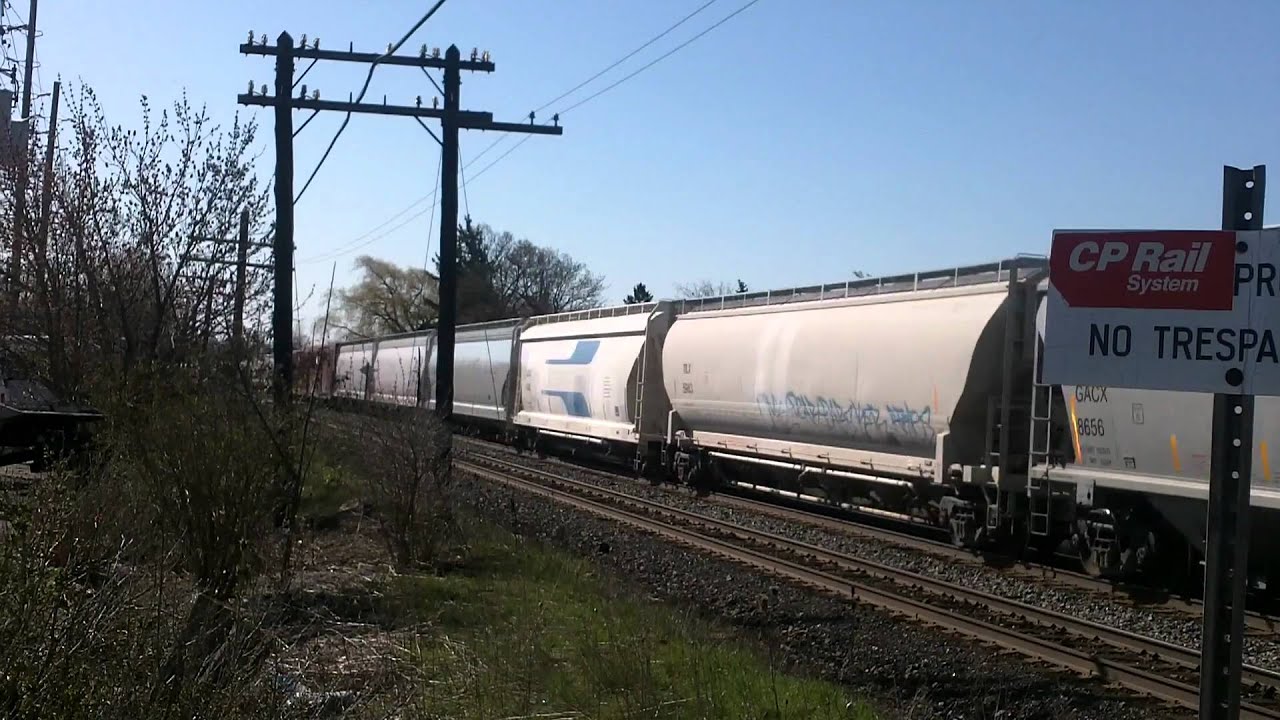 CP 241 with CSXT 5201 nice crew - YouTube