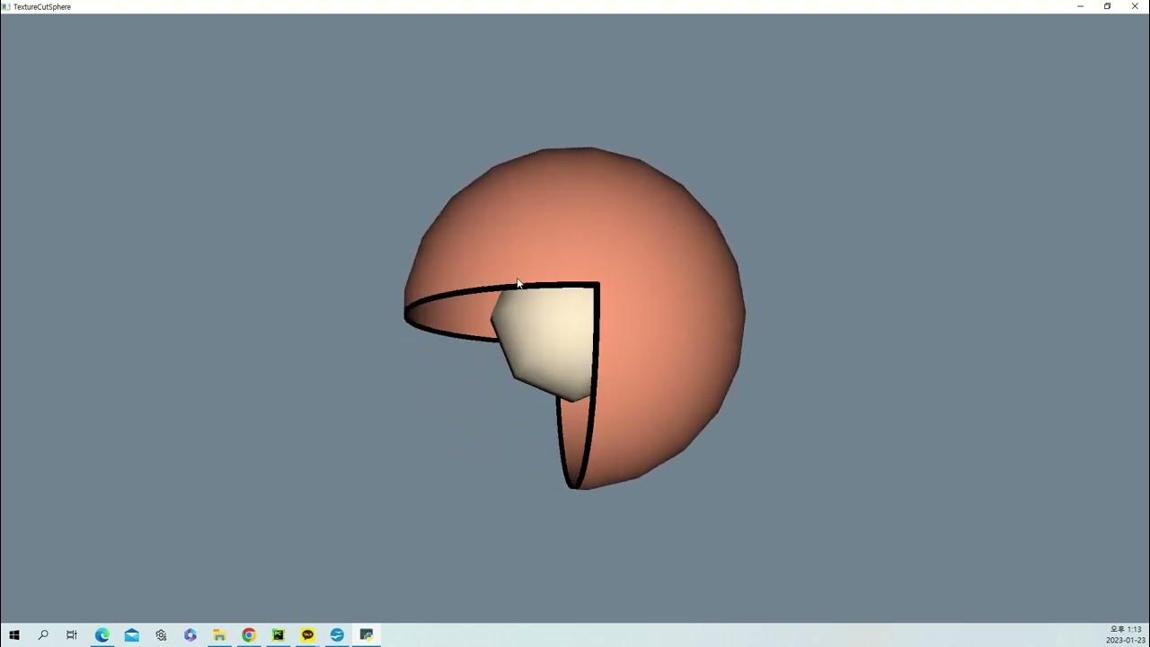 VTK Python Example - TextureCutSphere - YouTube