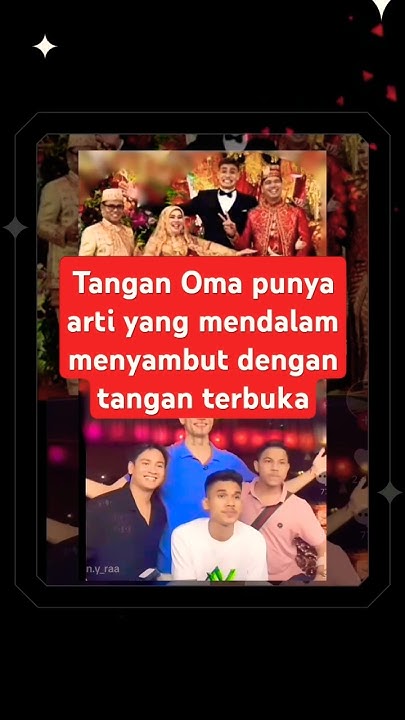 Tangan Oma punya arti yang mendalam menyambut dengan tangan terbuka #aisarterbaru - YouTube