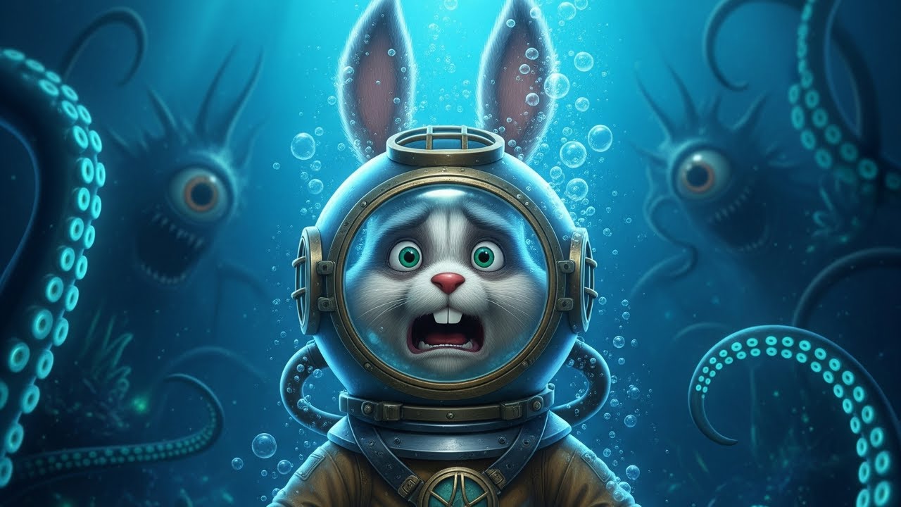 🚨 MUST WATCH! Rocket Bunny’s TERRIFYING Deep Sea Encounter! 🐰😱🦑 - YouTube