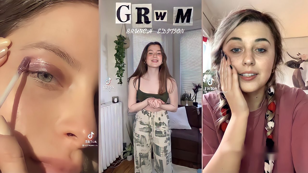 Aesthetic grwm tiktok compilation! - YouTube