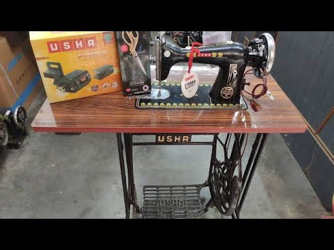 New Usha Machine Fitting full set 🔥 - YouTube