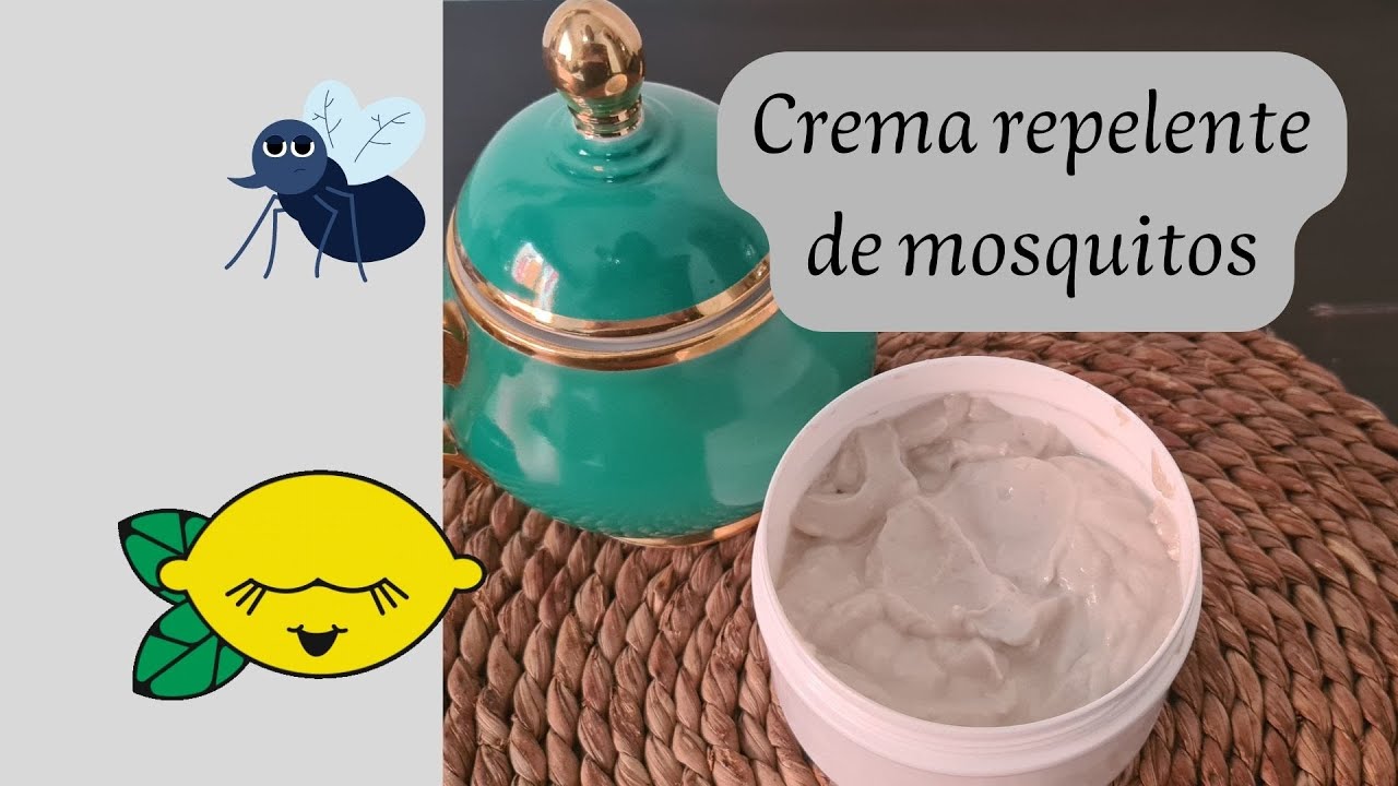 Como hacer CREMA REPELENTE PARA MOSQUITOS | CON ALOE VERA Y CITRONELA ...