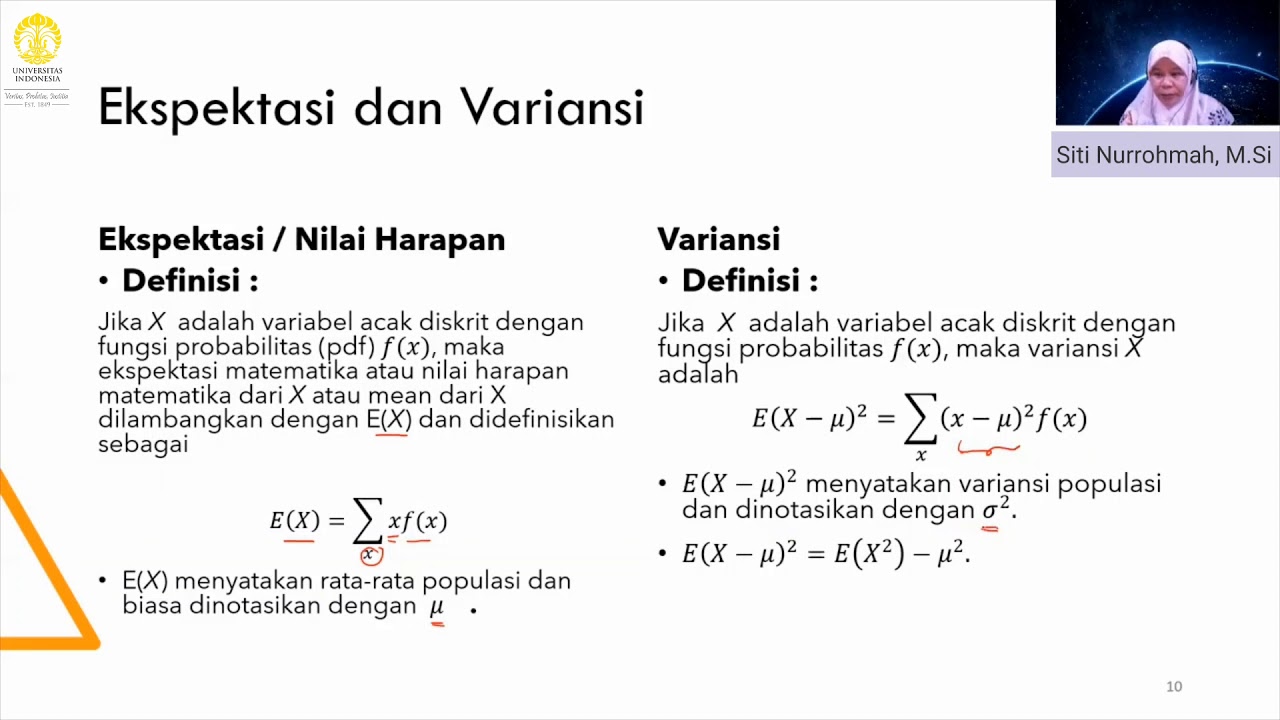 Distribusi variabel acak diskrit (2/6) - YouTube