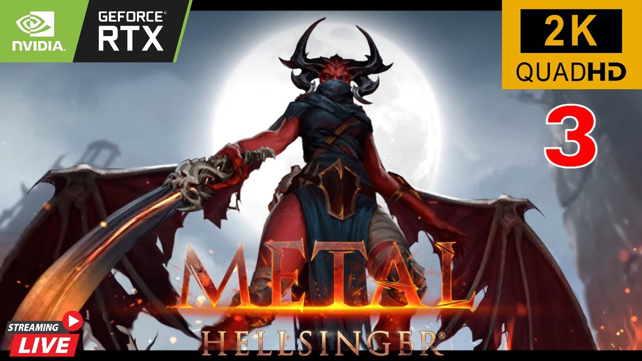 METAL HELLSINGER Gameplay Walkthrough Part 3 FULL GAME (2K QHD) No ...