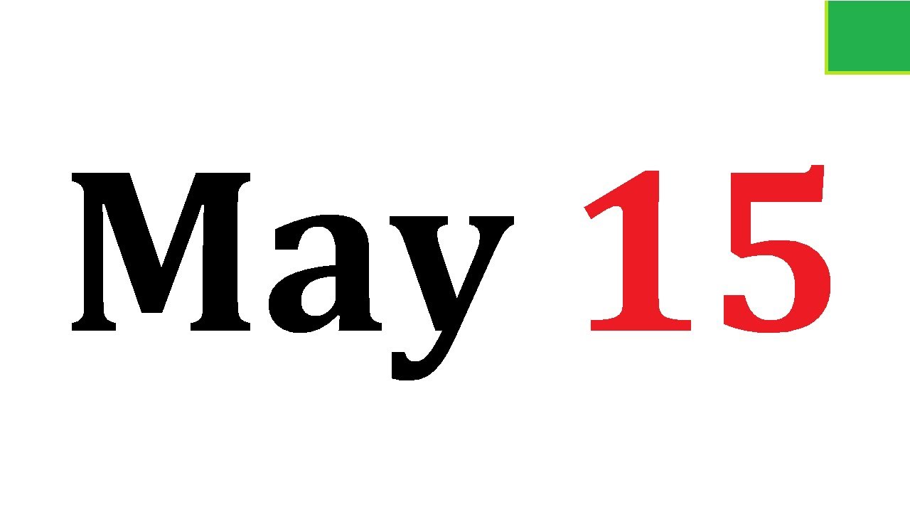 May 15 Daily Song Instrumental - YouTube