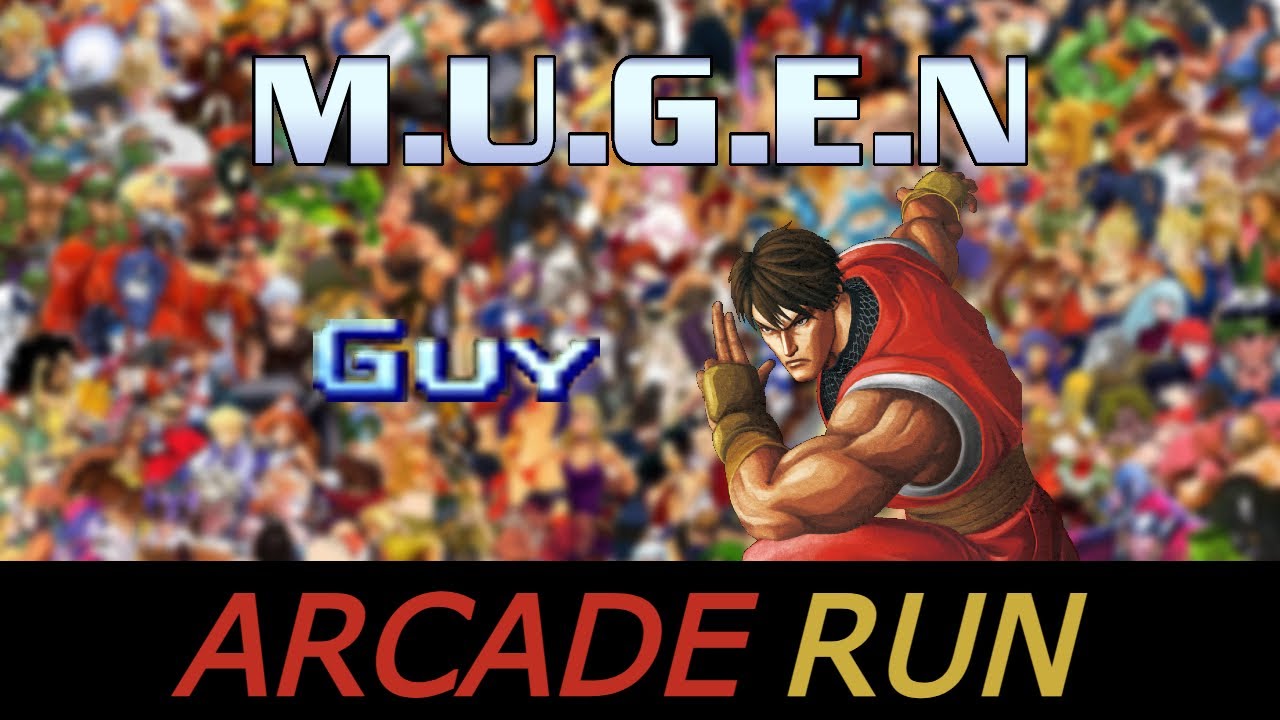 MUGEN: P.o.t.S' Guy Arcade Run - YouTube