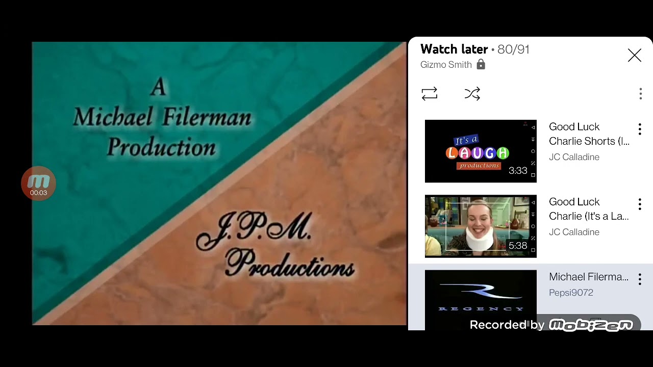 Michael Filerman Productions/JPM Productions/Regency/Warner Bros ...