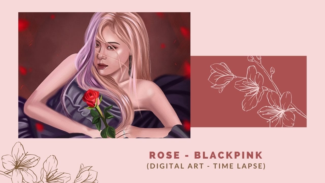 BLACKPINK: ROSÉ | Digital Art - YouTube