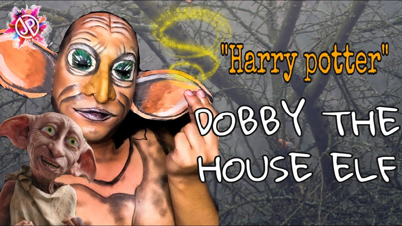 DOBBY MAKE UP TUTORIAL INSPIRED |Dobby The House Elf (Harry Potter ...
