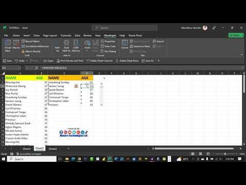 USING SCROLL BAR IN EXCEL - EXCEL TIPS & TRICKS - YouTube