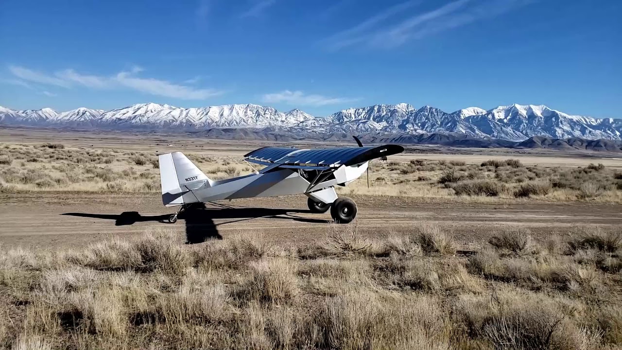 Kitfox 7ss STI EP912STI Landing Practice. - YouTube