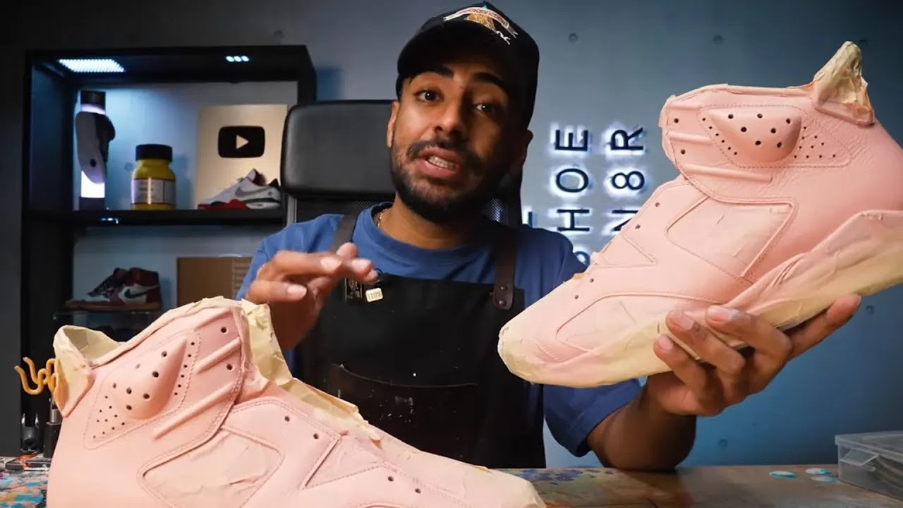 Air Jordan 6 Special Custom Design - YouTube