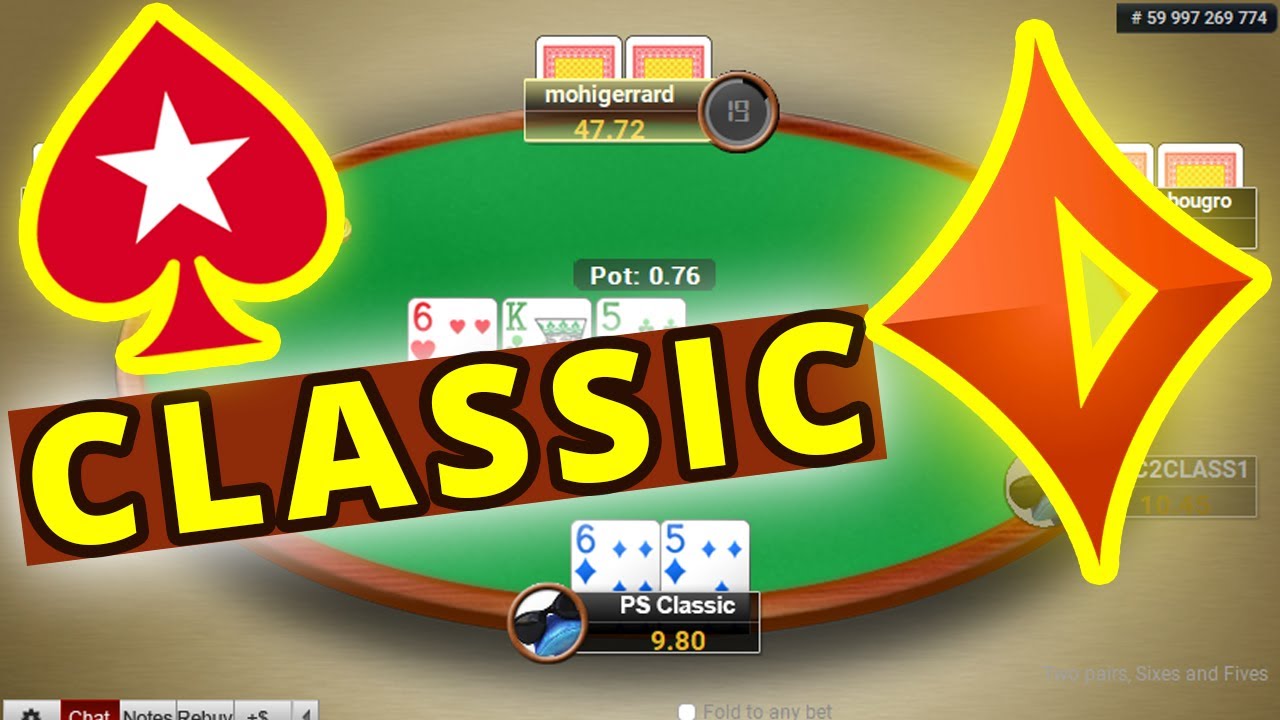 PokerStars Clone Classic Table Theme for PartyPoker - PartyPoker Layout ...