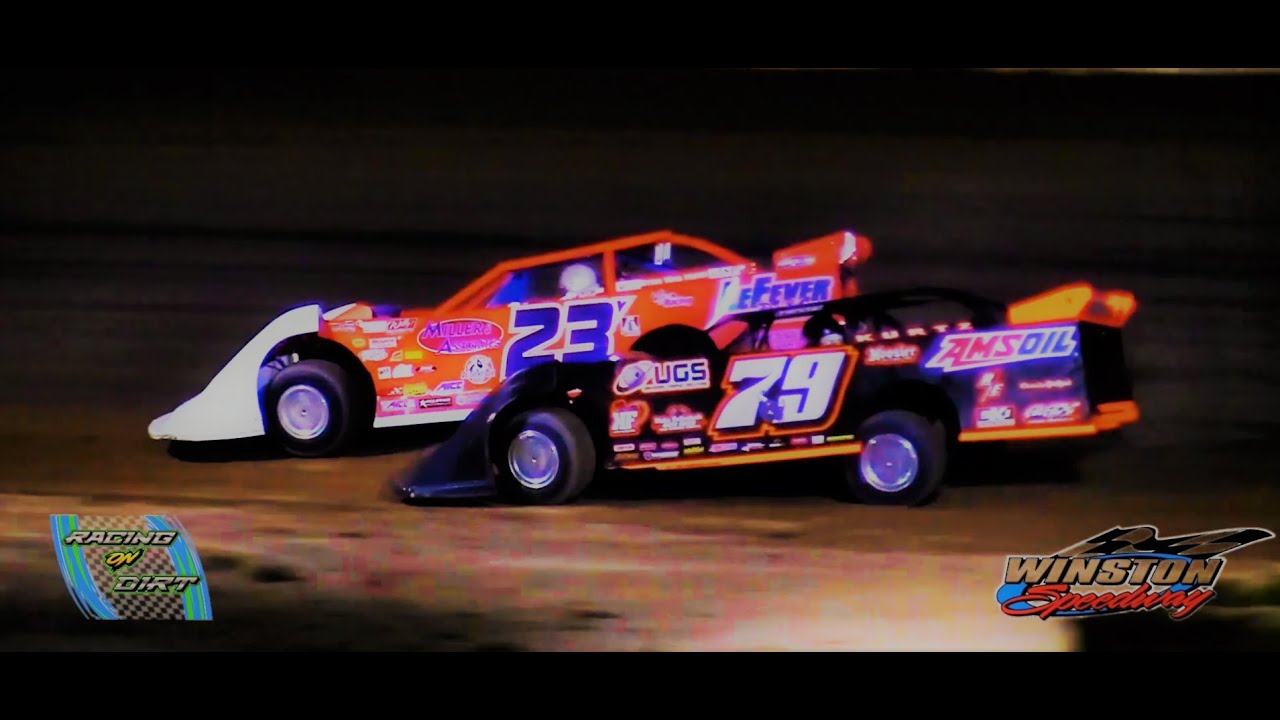 8-7-20 Late Model Feature Winston Speedway - YouTube