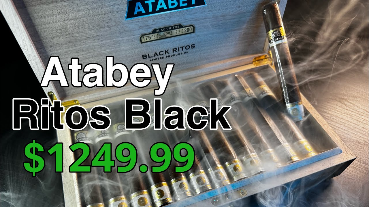 Atabey black Ritos Cigar Review - YouTube