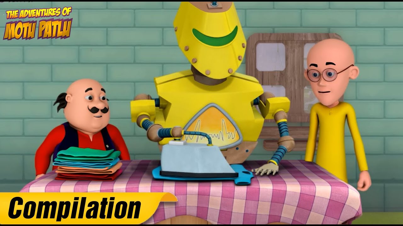 Motu Patlu Ka New Robot | Motu Patlu Compilation 2025 | S03 | 126 ...
