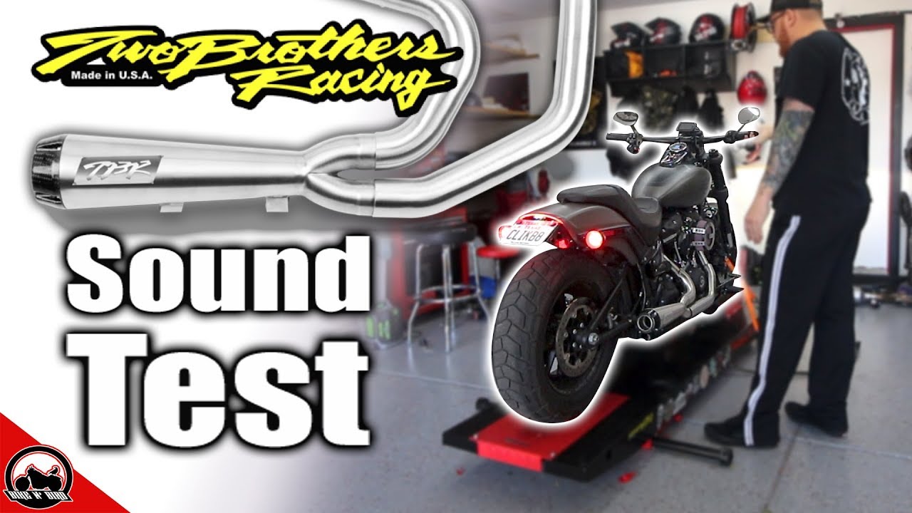 Two Brothers Racing 2-Into-1 Gen II Comp-S Exhaust Sound Comparison ...