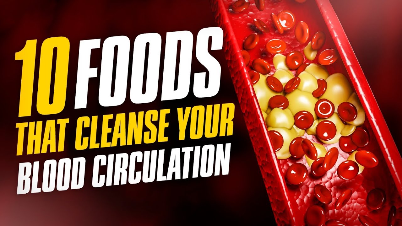10 FOODS THAT IMPROVE BLOOD CIRCULATION - YouTube