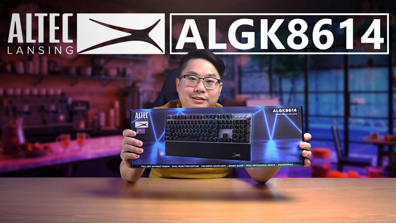 KEYBOARD GAMING ALTEC LANSING ALGK8614.. DULU TERKENAL DI AUDIO ...