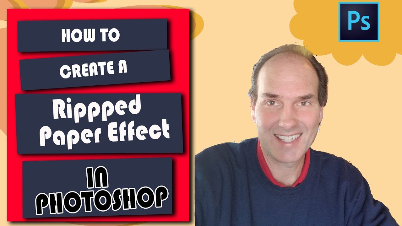 How To Create A Ripped Paper Effect In Photoshop | Part 1 | Photoshop ...