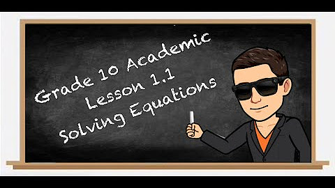 MPM2D (Grade 10 Academic) - Systems of Linear Equations - UNIT 1 - YouTube