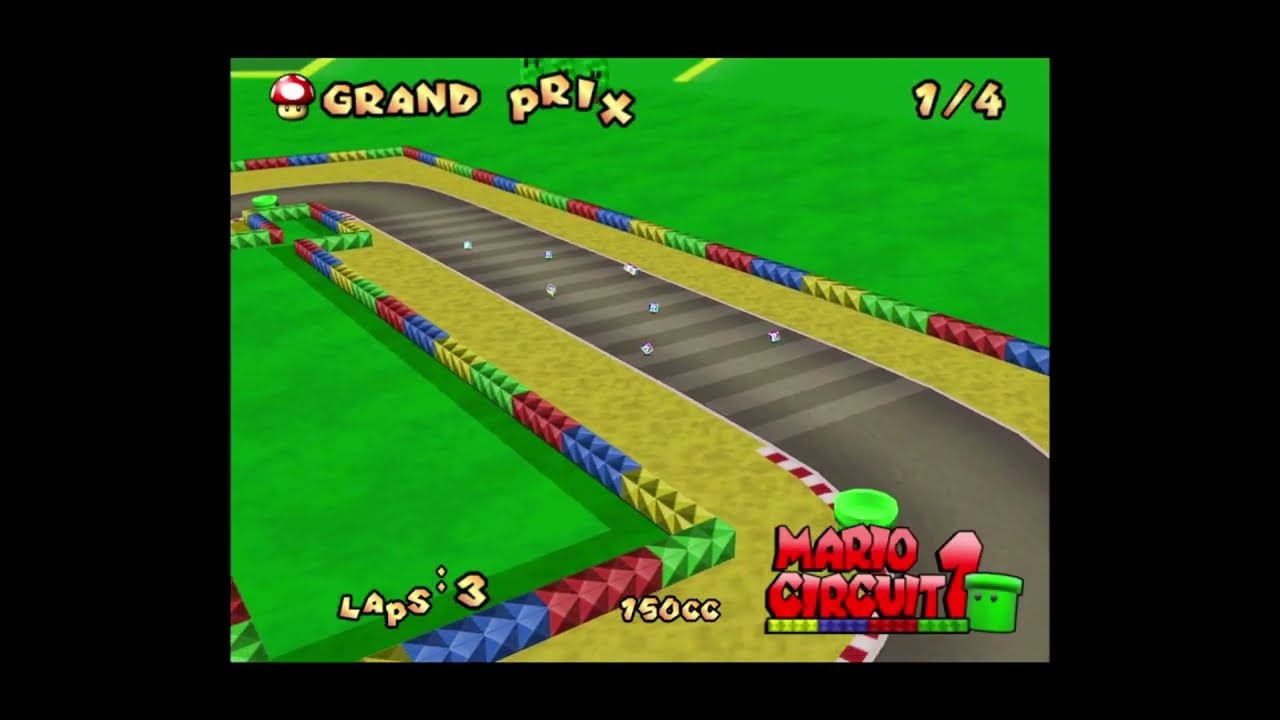 SNES Mario Circuit 1 Intro - Custom Track - YouTube