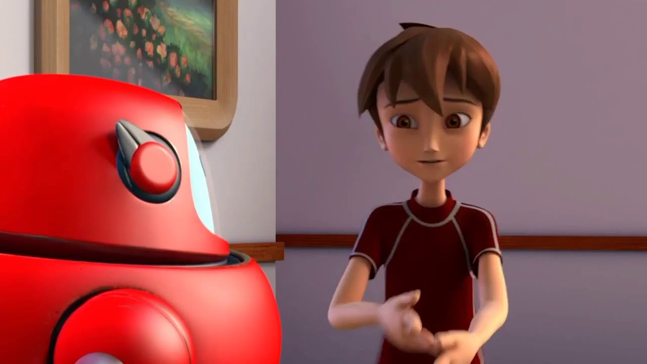 Superbook Chris Joy and Gizmo from Jesus in the Wilderness Episode ll ...