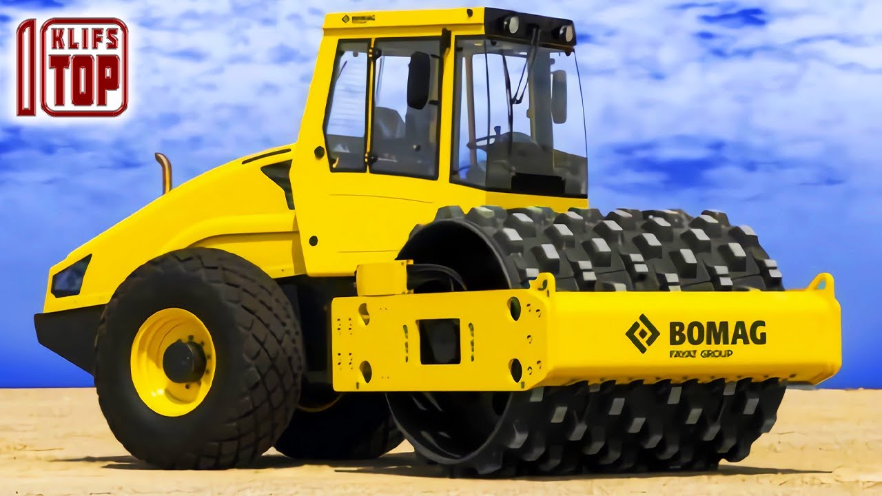 10 Largest and Most Powerful Land Compactors in the world - YouTube