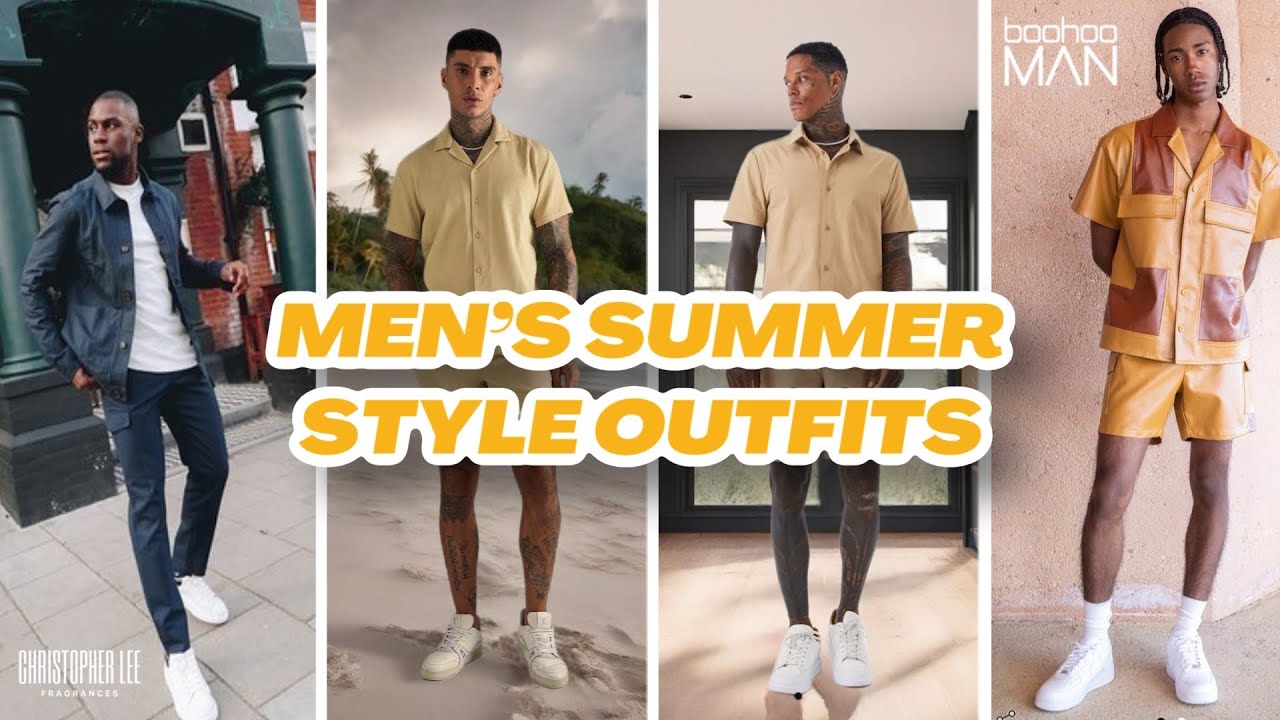2024 Summer Fashion Outfits From “boohooMAN” - YouTube