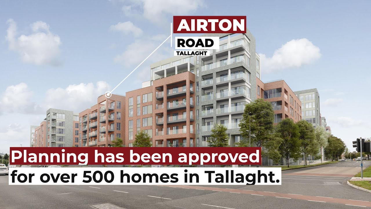 Go Ahead for over 500 homes on Airton Road, Tallaght. - YouTube