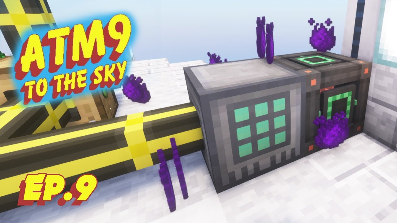 Quest for Insanium on ATM9 To the Sky Block EP.9 Minecraft Mod Pack ...