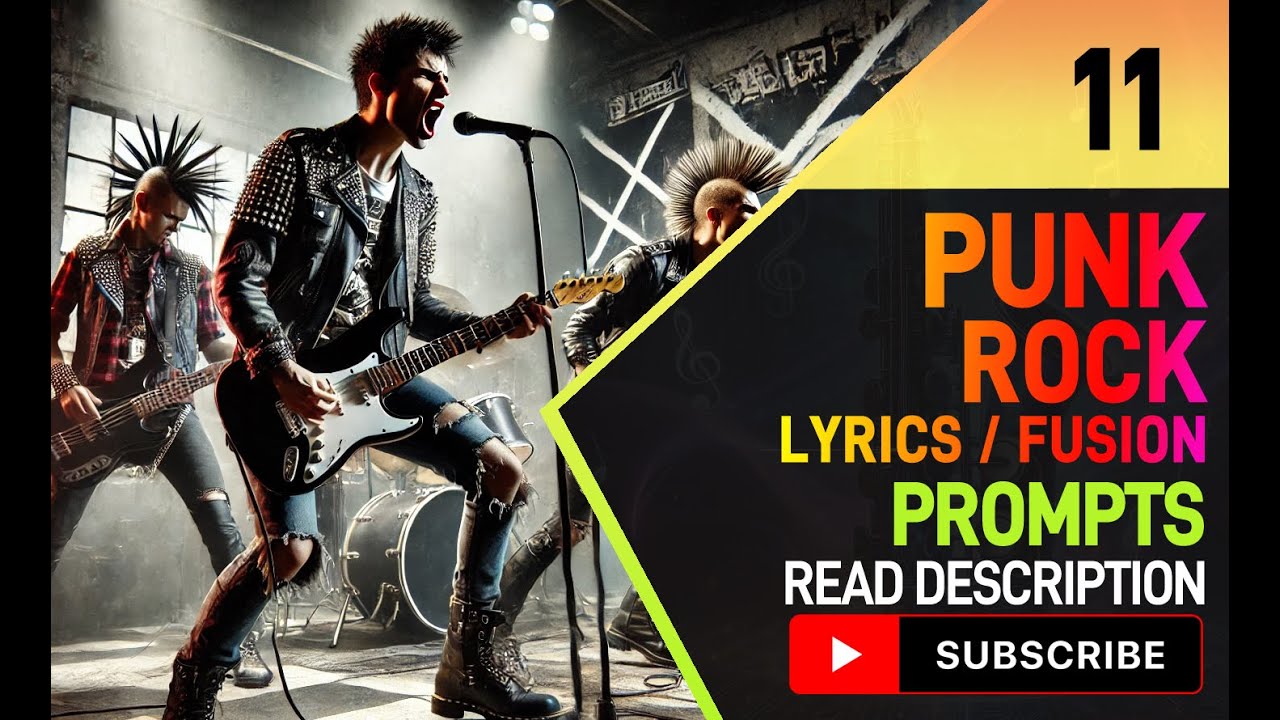 Suno AI Punk Rock Music . Rock Fusion . Artificial Intelligence . AI ...