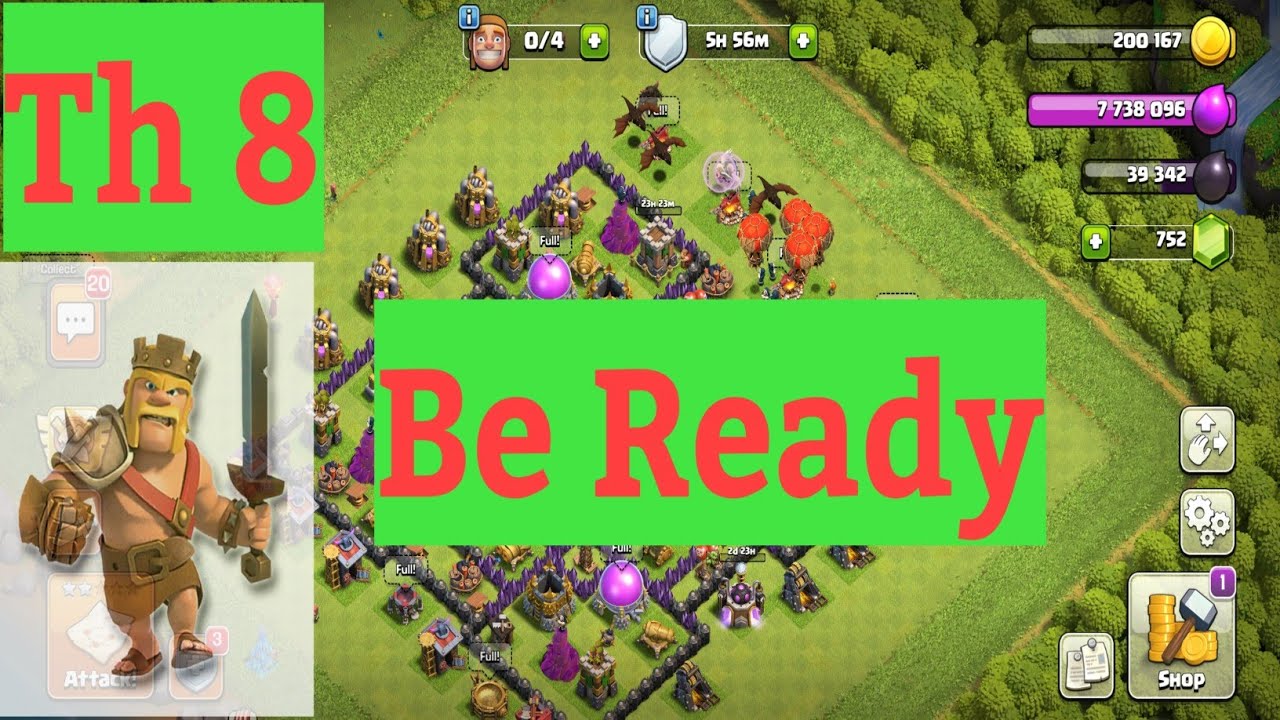 We Are Back In TH 8 || Coc Gameplay || Road To Max TH 8 - YouTube