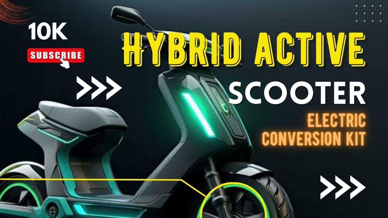 Hybrid Activa Scooter Electric Kit | JoJo Ev - YouTube