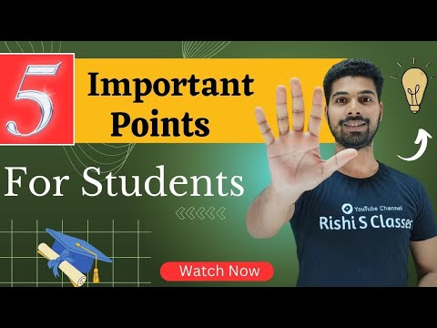 [5 Important Points] for Every students | Productivity Tips for ...