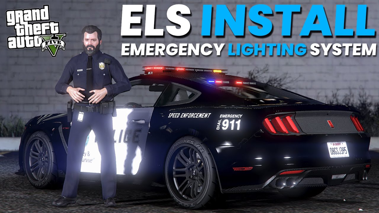 Install ELS in GTA 5 (2025) | Emergency Lighting System Mod - YouTube