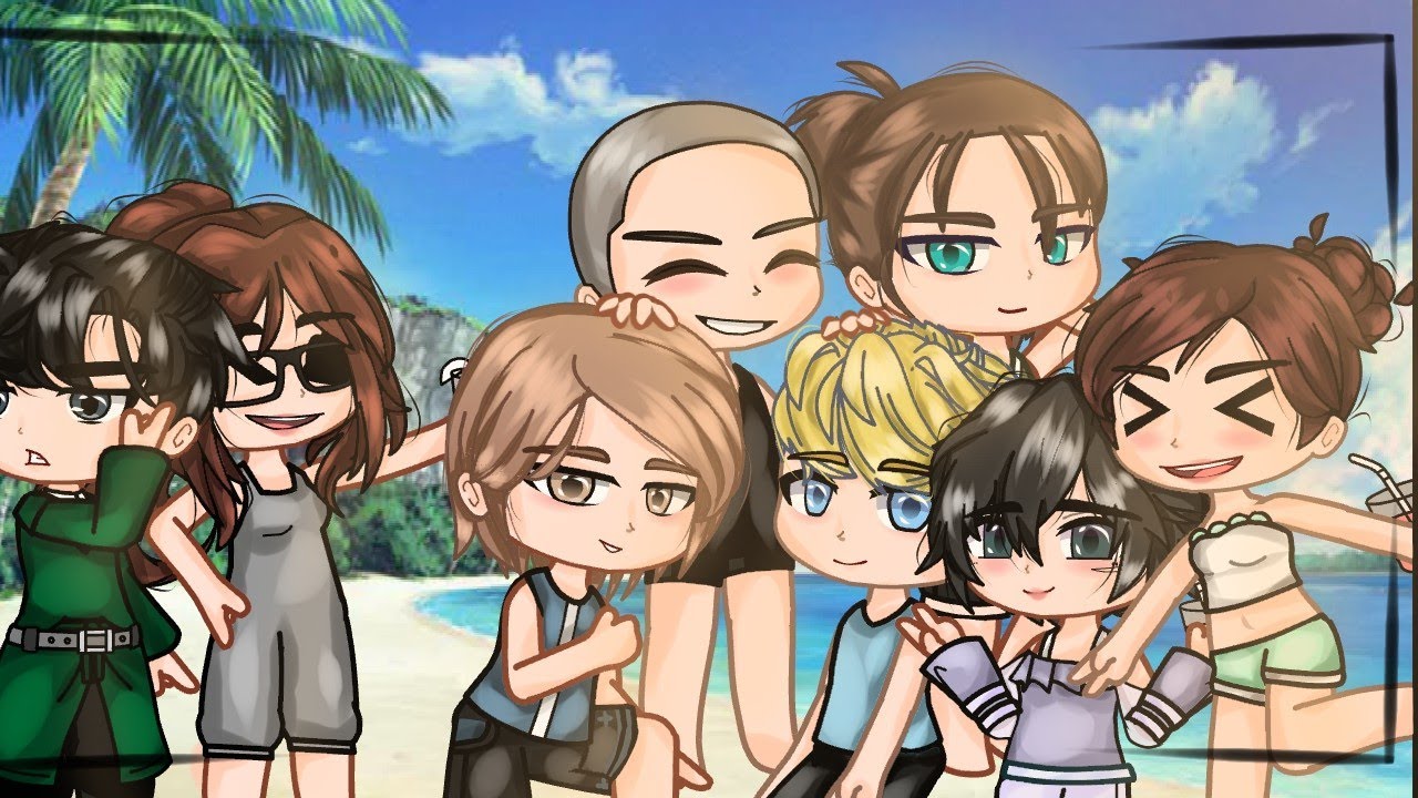 ""a day at the beach"" (AoT)•^• - YouTube