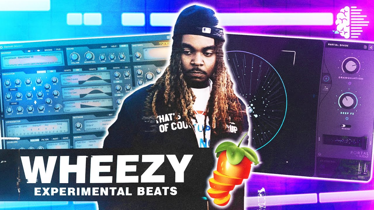 How WHEEZY Makes EXPERIMENTAL Beats From SCRATCH | FL Studio 20 ...