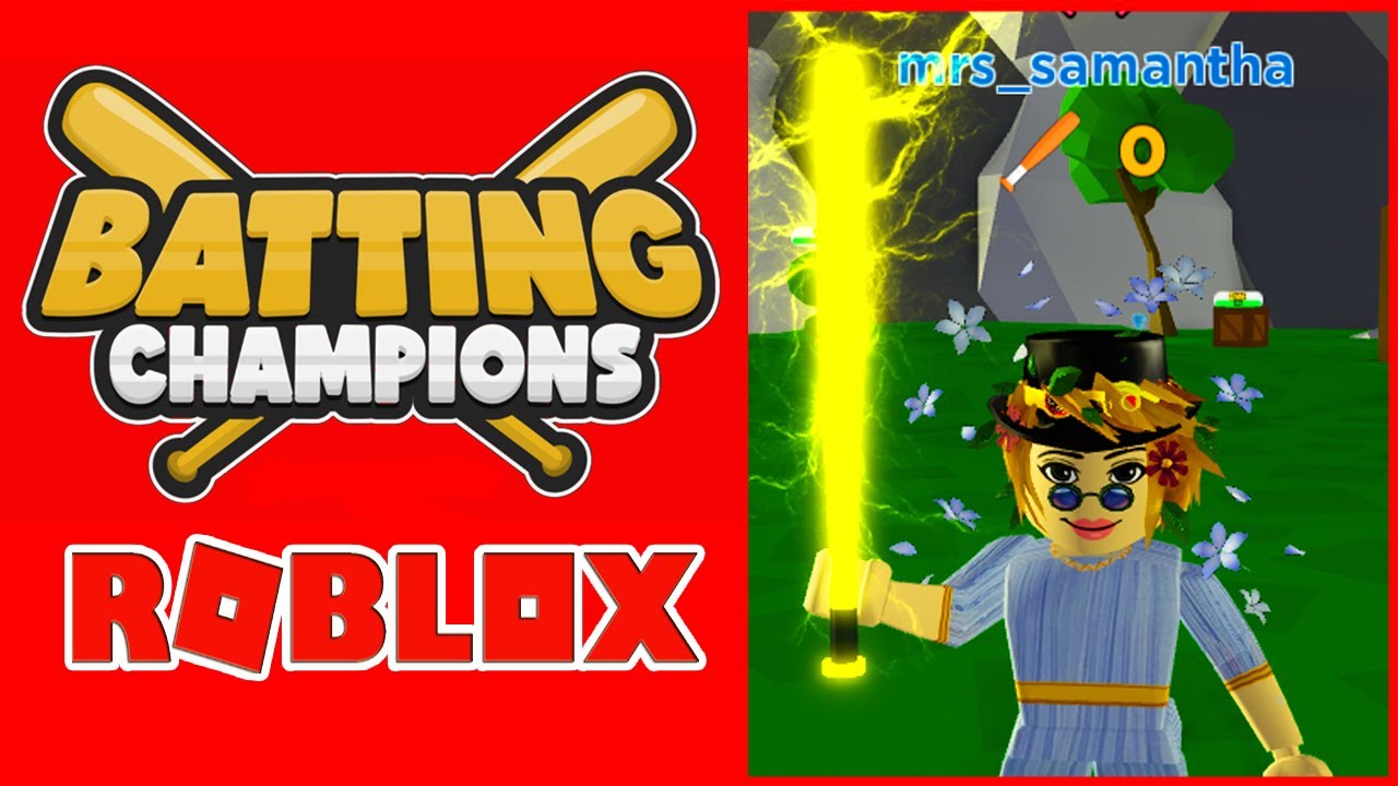 Roblox 🏏 Batting Champions with Mrs. Samantha - YouTube
