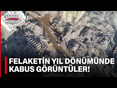 Depremzedelerin Kabus Anları Kamerada! Ebrar Sitesi 1400 Kişiye Böyle Mezar Oldu! - TGRT Haber