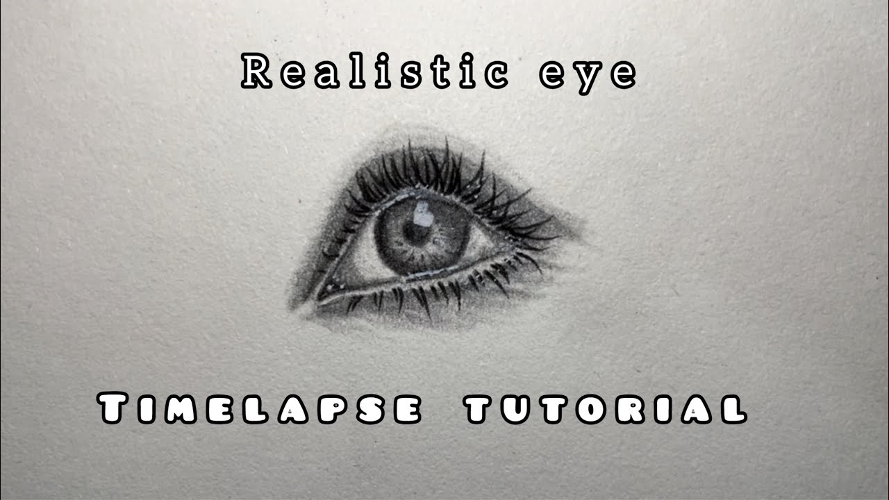 How to draw realistic eye | tutorial #howtodraweyes # ...