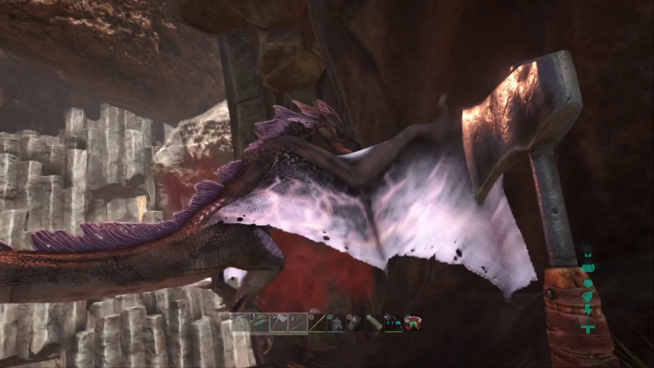 Ark: Survival Evolved - Wyvern v Compound Bow - Egg Hunting - YouTube