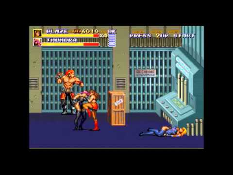 Bare Knuckle III Beta Blaze Kick - YouTube