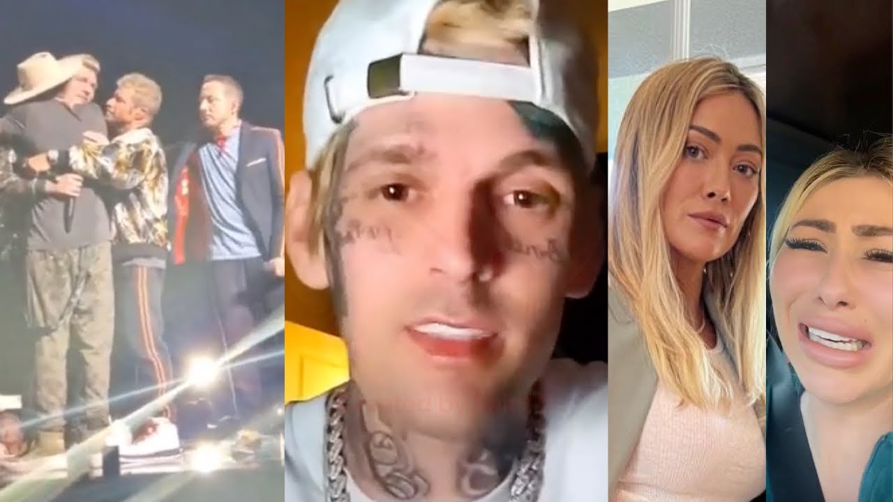 Nick Carter, BSB, Hilary Duff Mourn Aaron Carter - YouTube